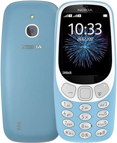 Nokia 3310 (2017) 3G Azure, O2 C - CeX (UK): - Buy, Sell, Donate